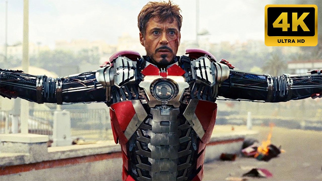 The Best Iron Man Suit Up Scenes (2008-2019) Robert Downey Jr. Movie 4K ...