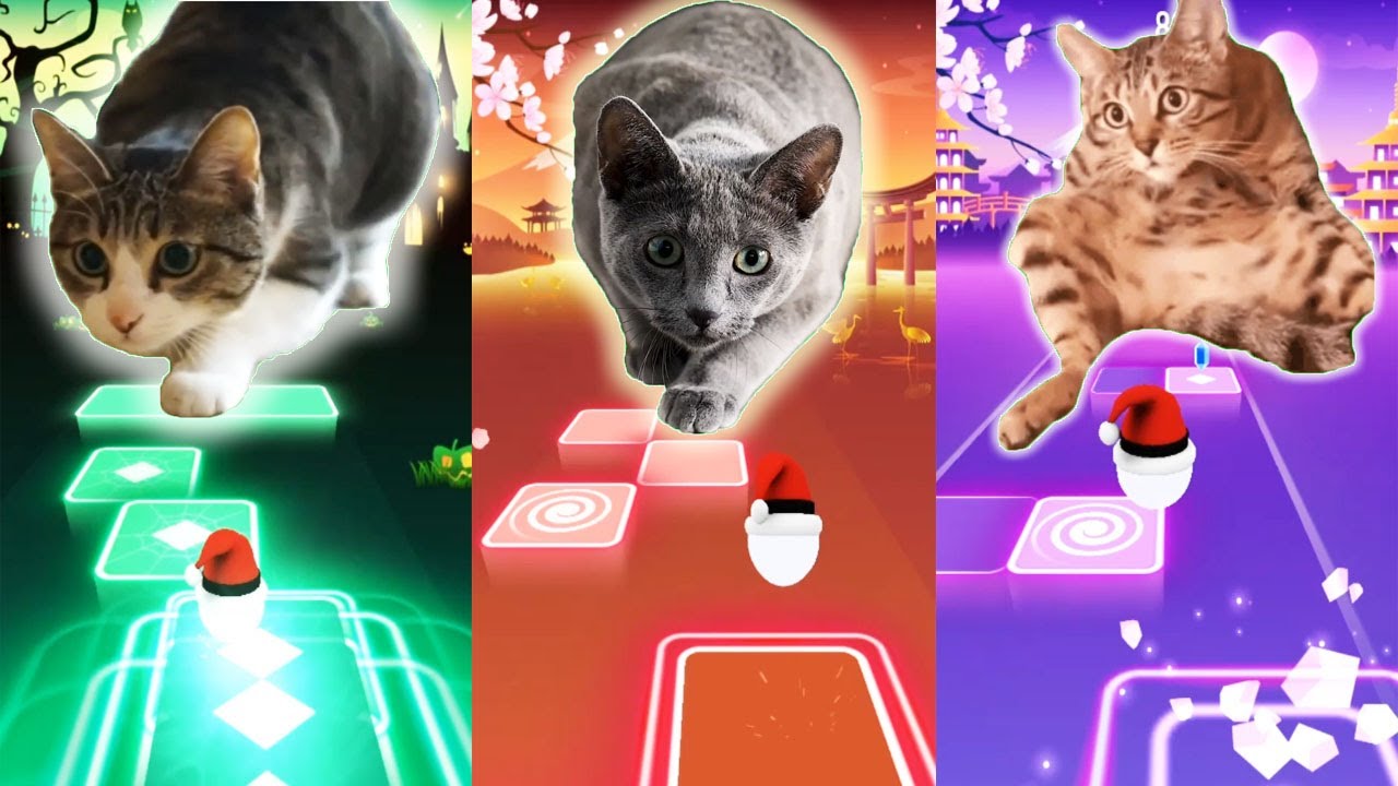Tiles Hop Cat dancers - YouTube