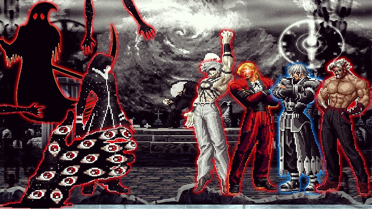 Essence of Darkness Vs Random bosses Team | Mugen Fighters | KOF Mugen ...