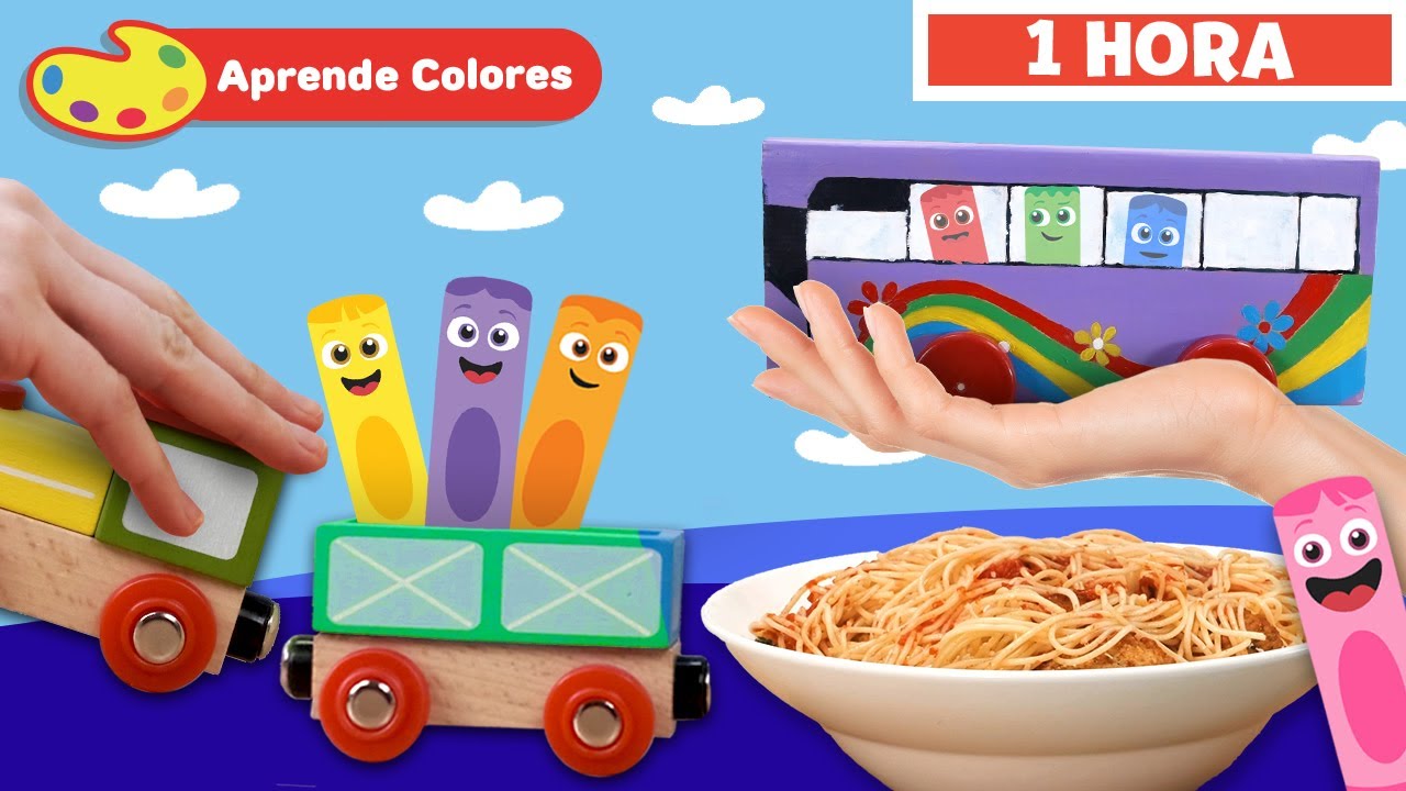 Colores en Español para Niños | Pandilla de Colores | Aprender los ...