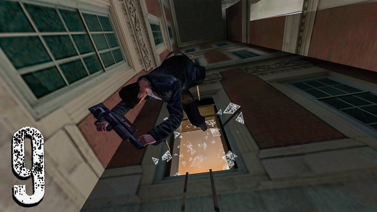 Self Destruct & Jumping Out Of A Building - Max Payne 1 - Part 9 - YouTube