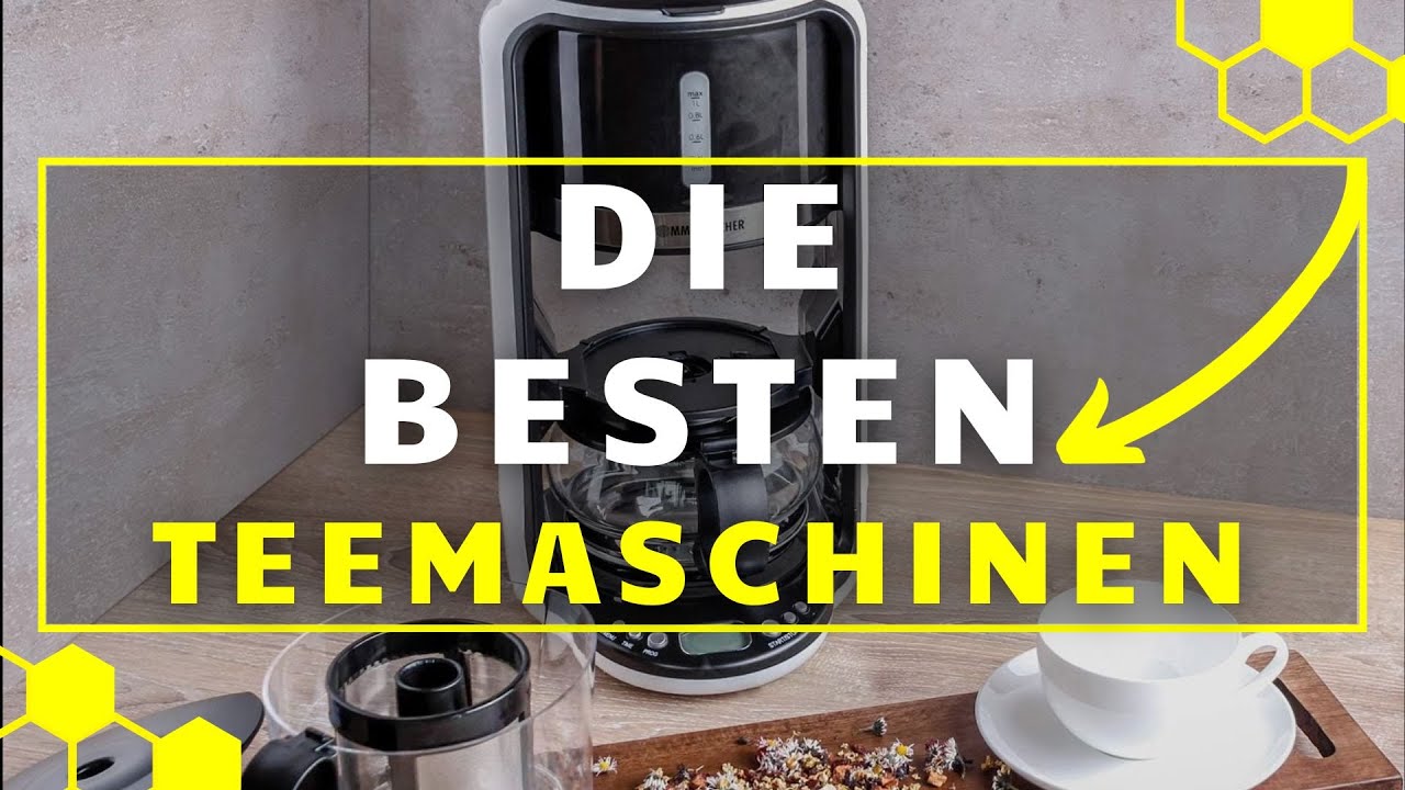 Teemaschine TEST - Die 3 besten Teebereiter im großen VERGLEICH! - YouTube