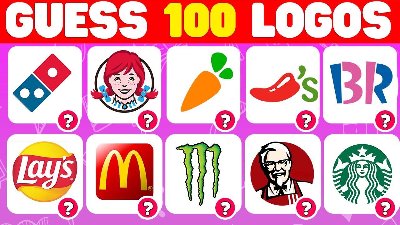 Can YOU Guess 100 Food Logos in 3 Seconds? 🍔🔥 Fun Quiz! - YouTube