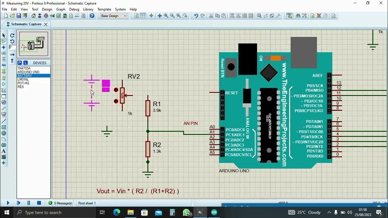 Lesson 16 How to Design a Voltmeter (Simulation) - YouTube
