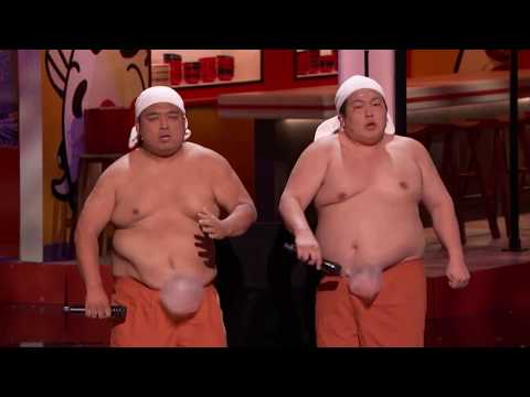 Yumbo Dump  Japanese Duo Makes Sounds With Their Bodies  - America's Got Talent 2018