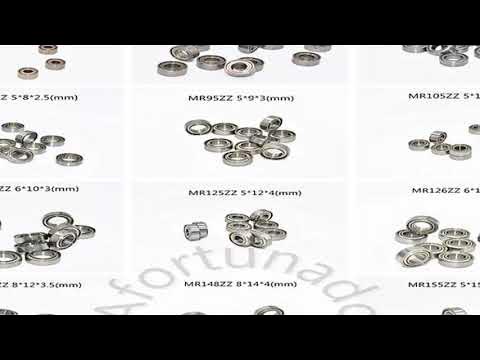 10pcs Miniature Bearings MR42 MR52ZZ MR63ZZ MR74ZZ MR85ZZ MR95ZZ MR106ZZ MR115ZZ MR128ZZ MR137ZZ ...
