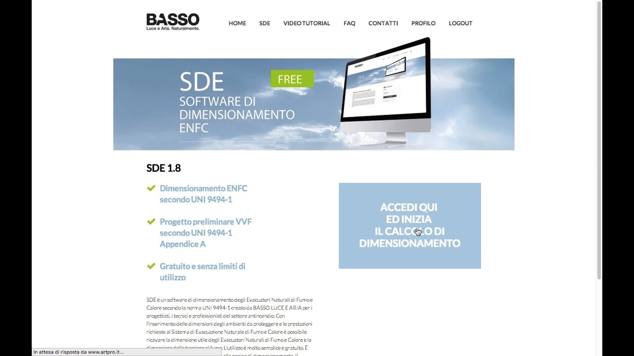SDE / Software di dimensionamento ENFC - YouTube
