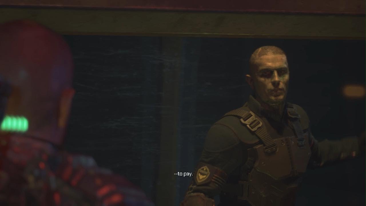 The Callisto Protocol Captain Ferris flushes Jacob and Elias out the Airlock - YouTube