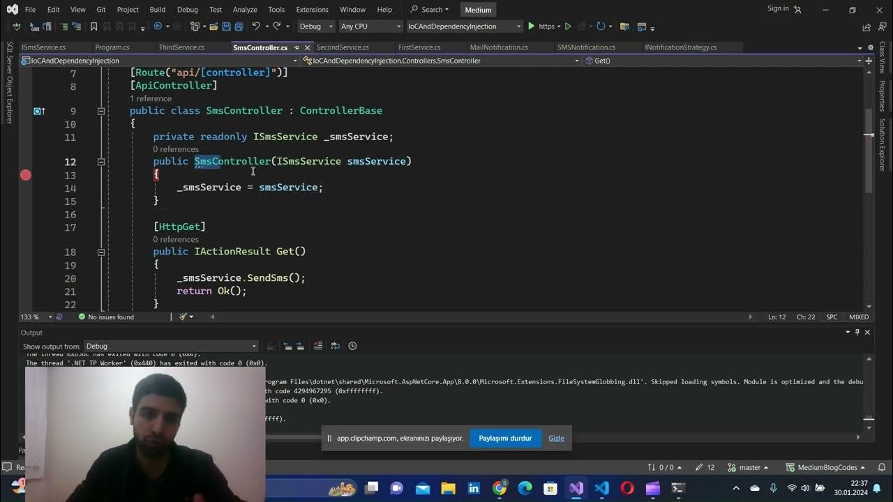 Inversion Of Control(IoC) ve Dependency Injecion(DI) Nedir? ve İlişkileri? - YouTube
