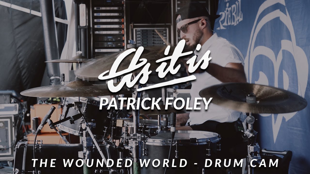 Patrick Foley of As It Is (The Wounded World - Drum Cam) - YouTube