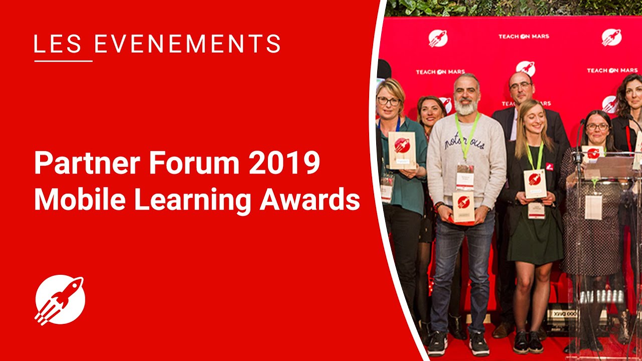 Partner Forum 2019 - La cérémonie des Mobile Learning Awards - YouTube