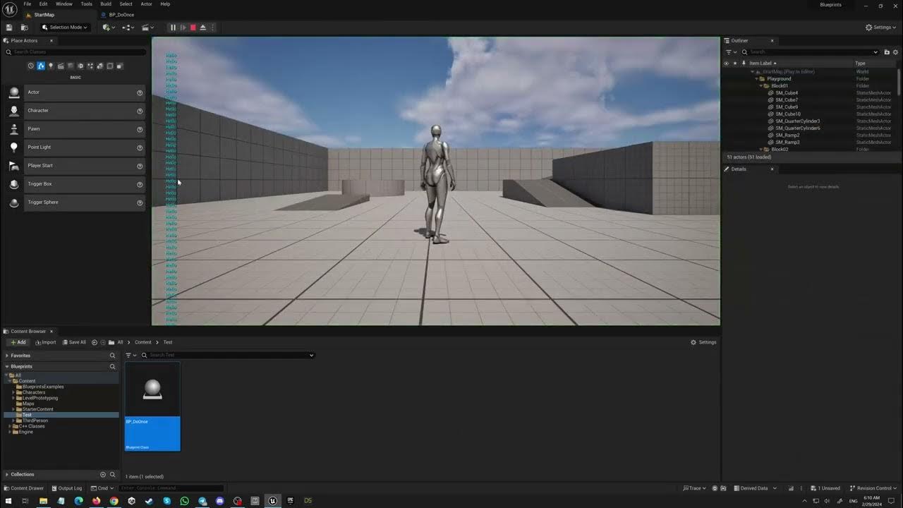 Unreal Engine 5: Do once (Blueprint) - YouTube