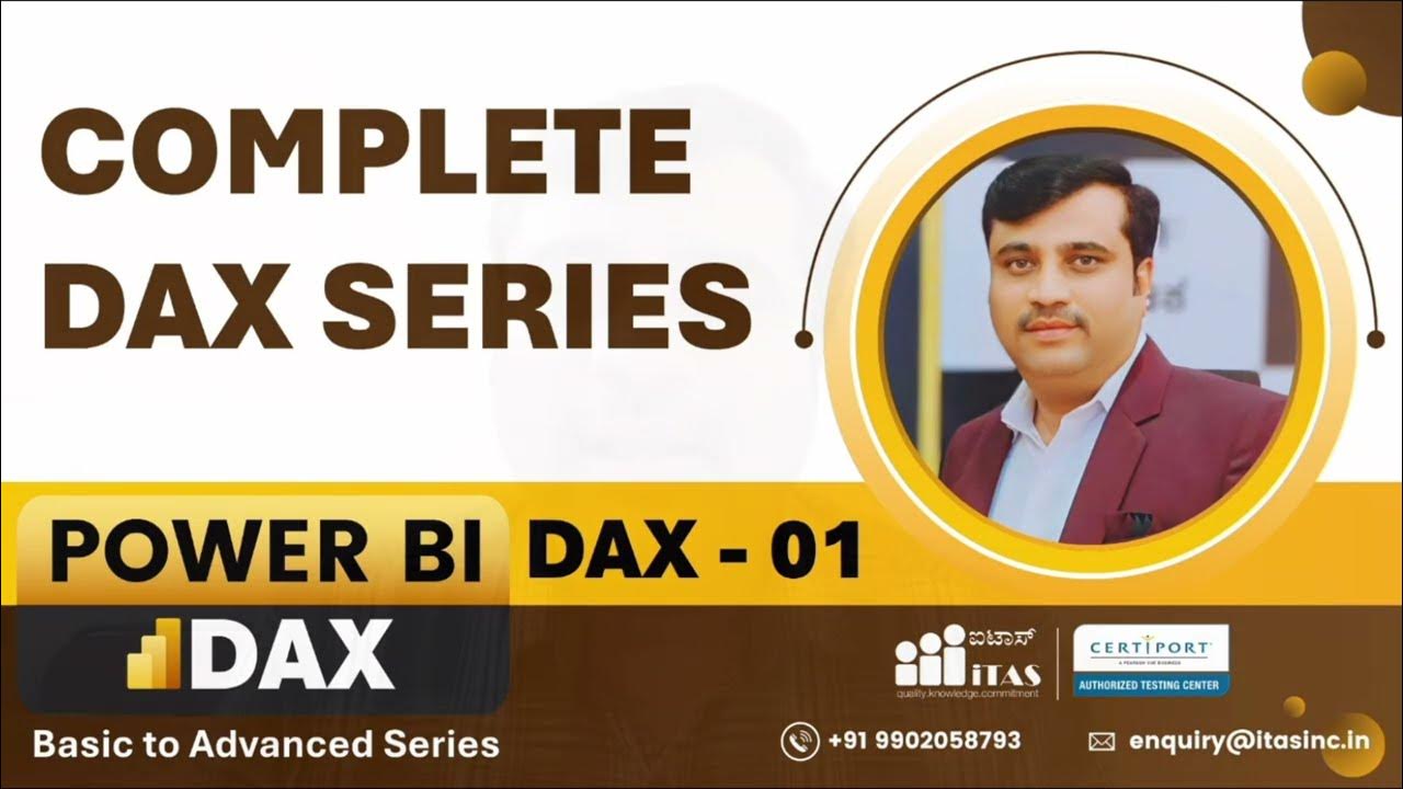 DAX-01 | Master DAX in Power BI 🏆 | Series Intro | From Basics to Career-Boosting Advanced ...