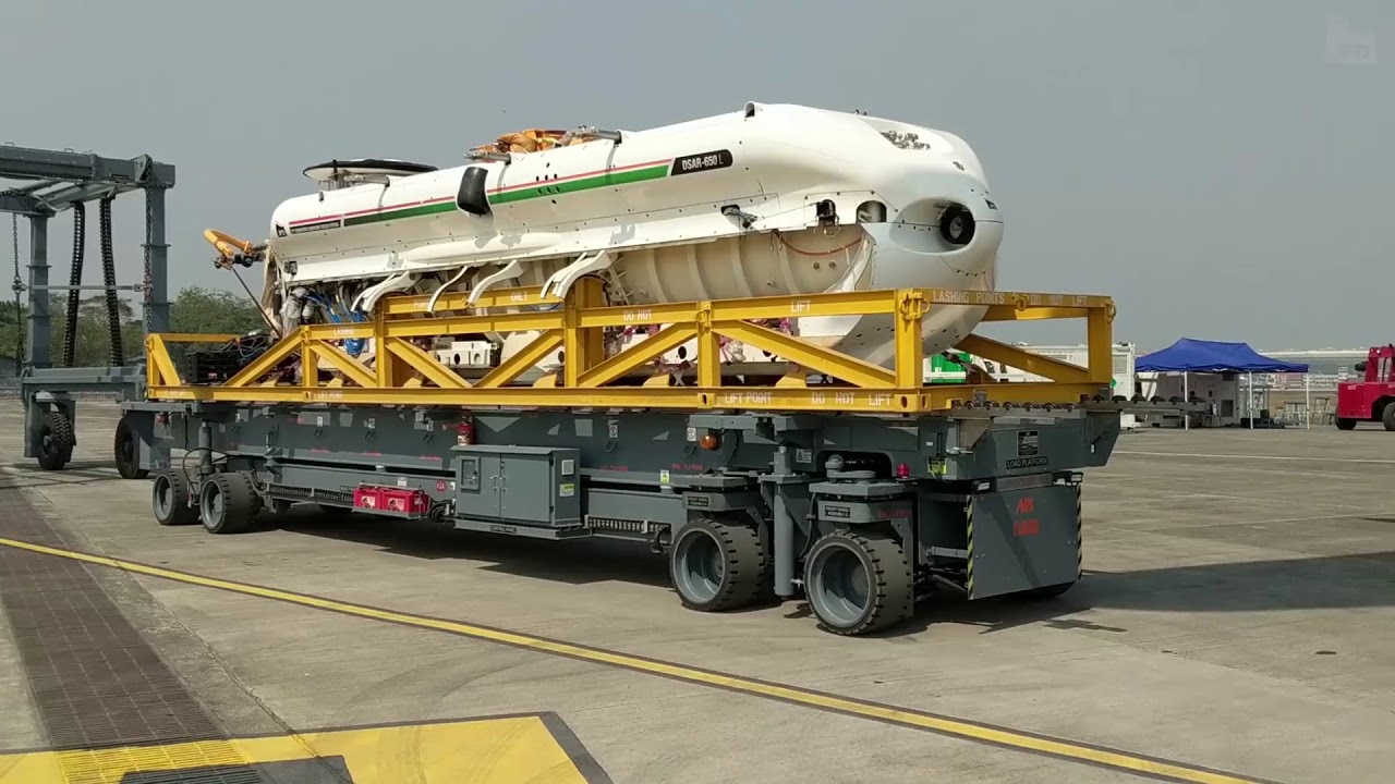 Third Generation Submarine Rescue System Air Transportation Trials ...