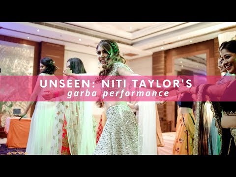 Niti Taylor's Unseen Performance | The Glam Wedding | WedMeGood
