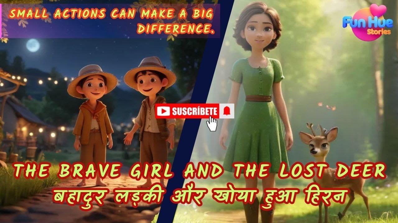 The Brave Girl and the Lost Deer l बहादुर लड़की और खोया हुआ हिरन - YouTube