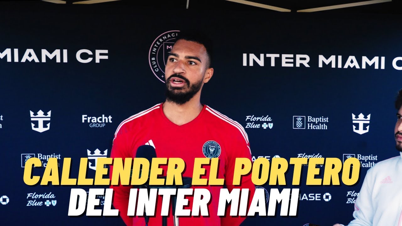 NEW ENGLAND VS INTER MIAMI DRAKE CALLENDER Conferencia Pre Partido ...