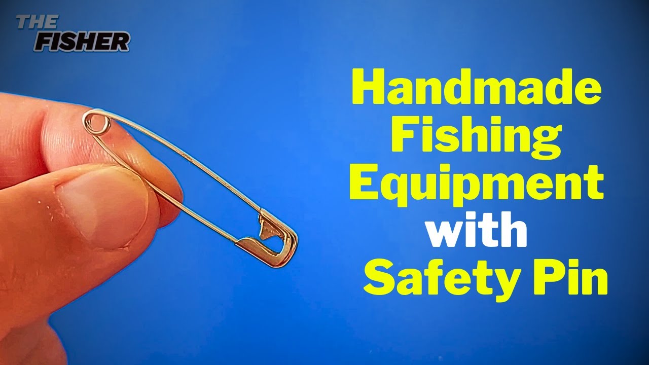 Handmade Fishing Equipment with safety pin | Diy Fishing | Fishing ...