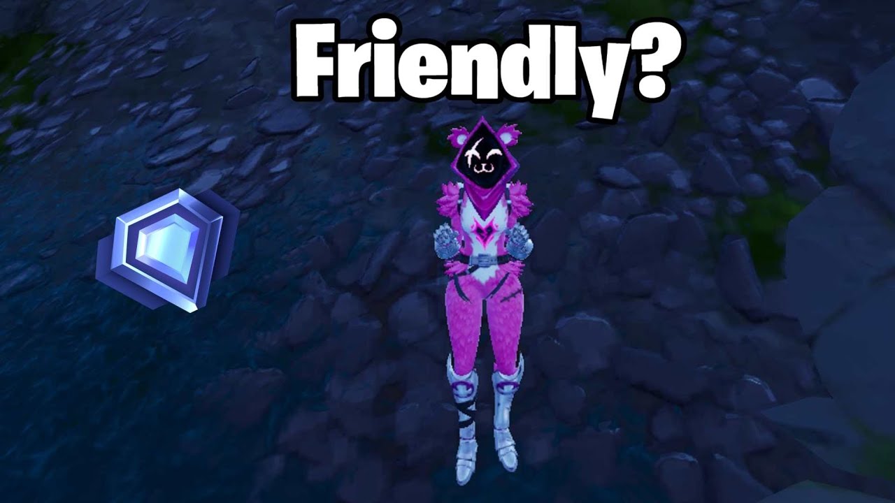 Can I win a ranked game while being friendly? (fortnite) - YouTube