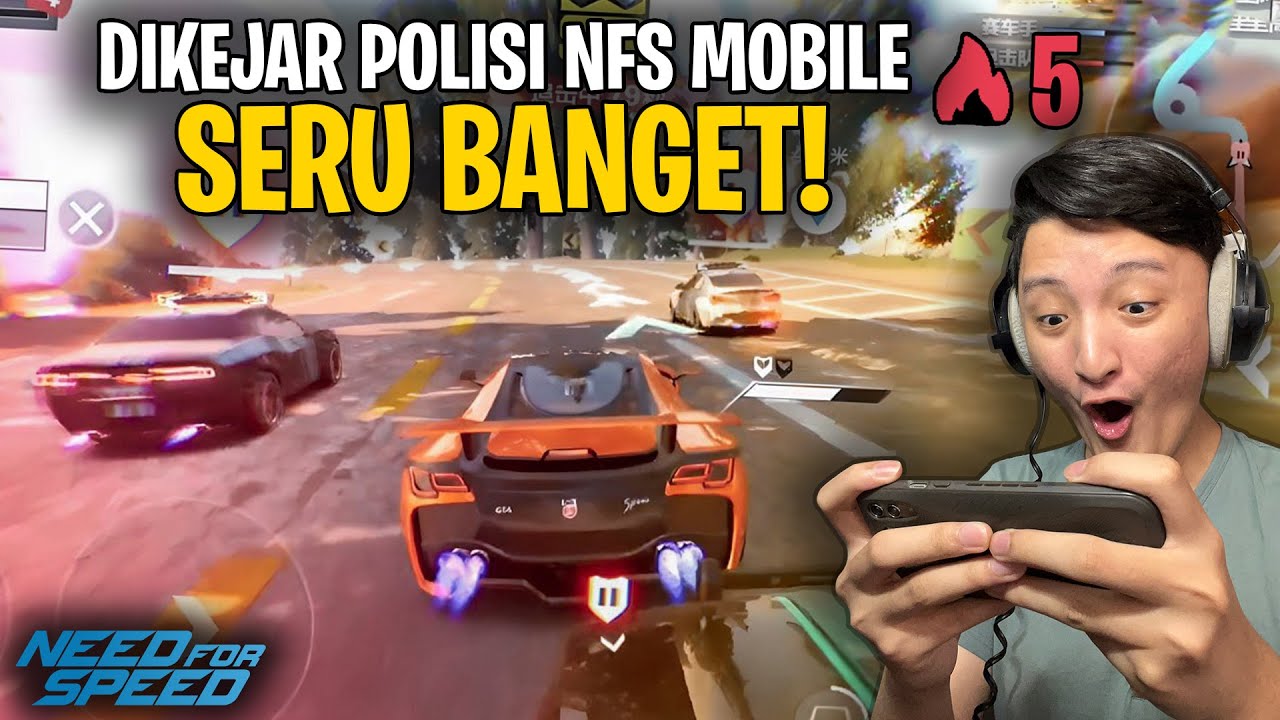 DIKEJAR POLISI NFS Mobile Beta SAMPAI MAMPUS - Need for Speed Mobile ...