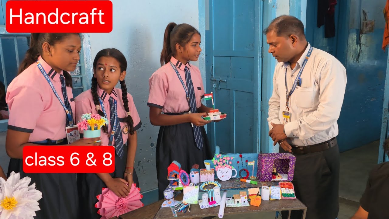 Handcraft class 6 & 8 - YouTube