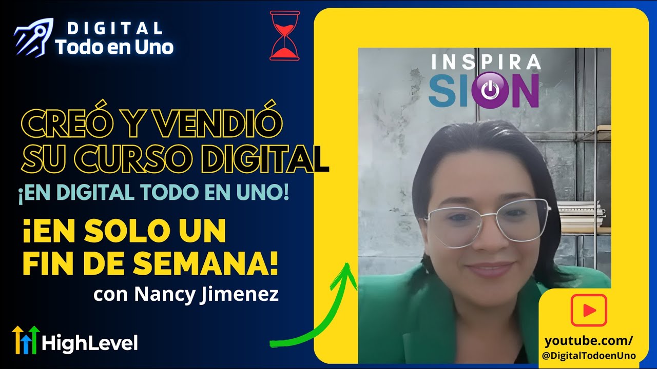 ¡Crea tu Curso en 1 Fin de Semana con IA! 🚀 | Nancy Jiménez - YouTube