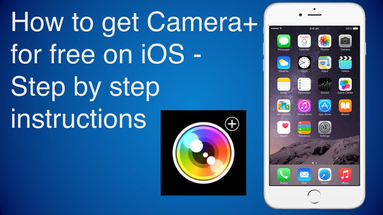 How to get Camera+ for free on iOS - Step by step instructions - YouTube
