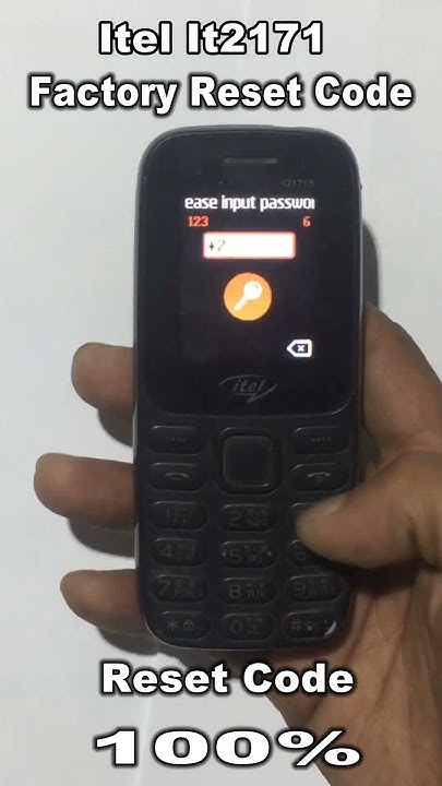 How To Reset Code Itel It2171 Factory Reset Code 2023 | Reset Code Itel It2171 Factory Reset ...