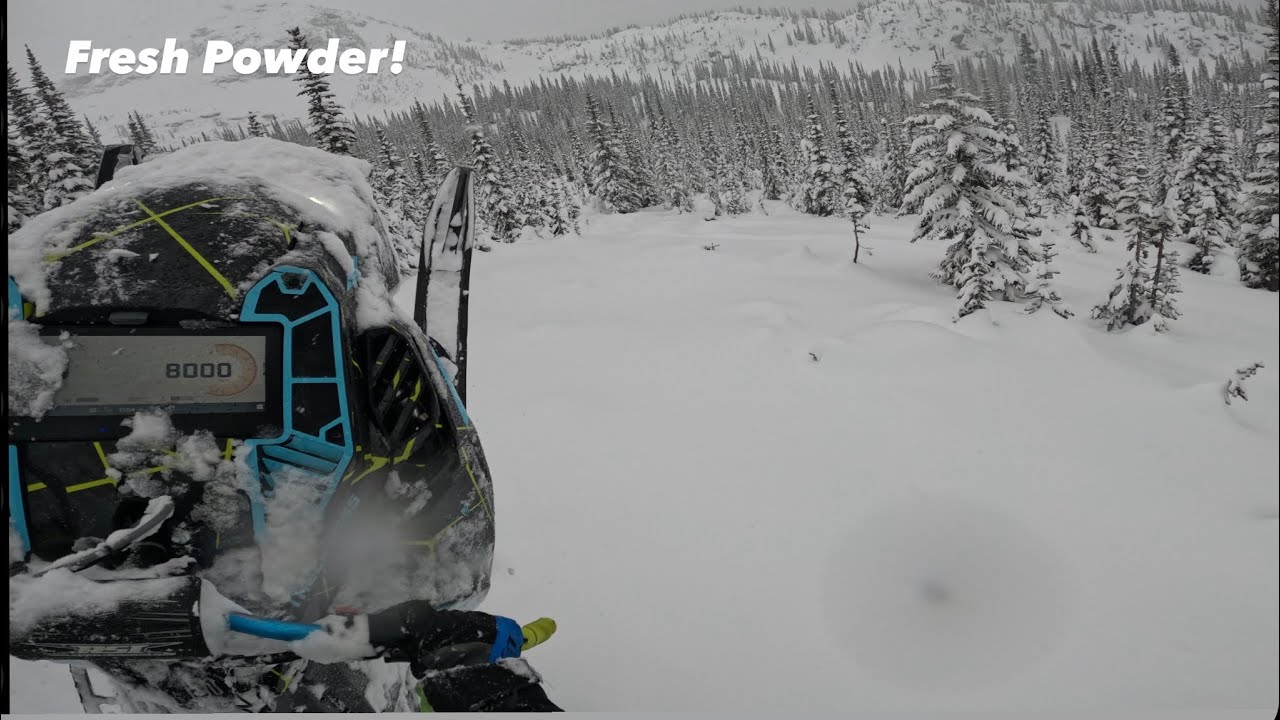 Skidoo Turbo Riding Epic Powder - YouTube