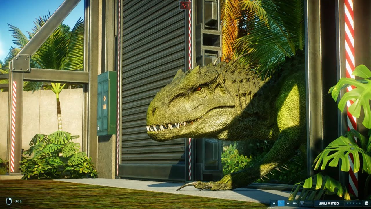 jurassic world evolution 2 indominus rex - YouTube