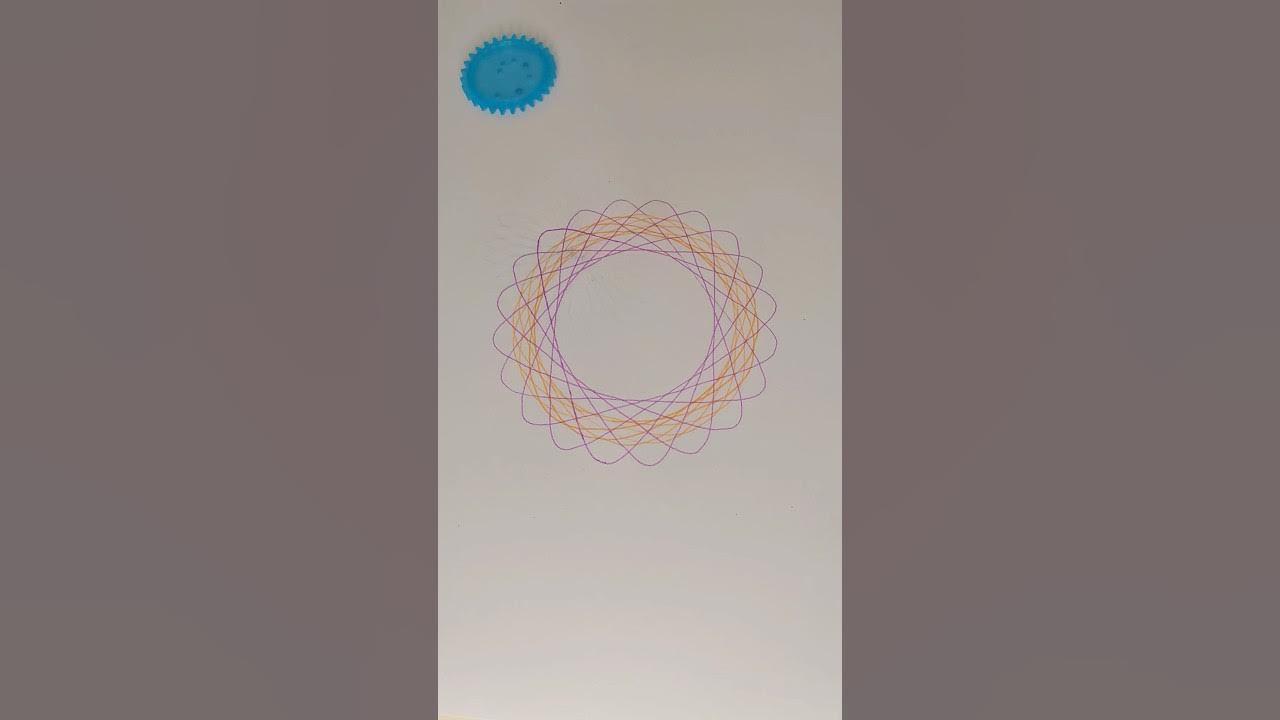 How to make a circle from a triangle? #spirograph #asmr #spirographity ...