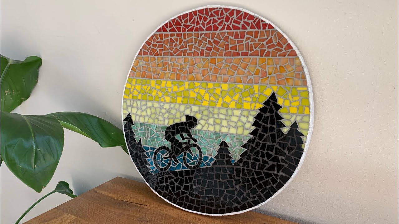 Making of a mosaic - Bike Ride - YouTube