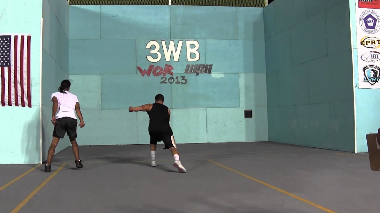 3 Wall Handball The BEST vs The BEST (Samzon vs Timbo, semi 1) 2013 WPH ...
