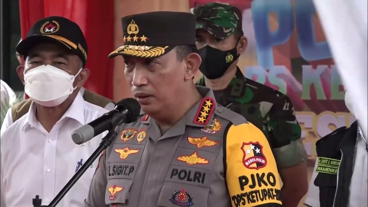 Cek Rest Area KM 57, Kapolri Imbau Pemudik Manfaatkan Layanan Posko Mudik - YouTube
