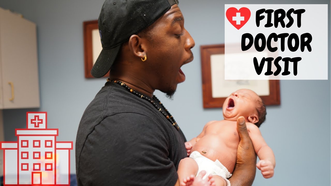 BABY KALEB FIRST DOCTOR VISIT - YouTube