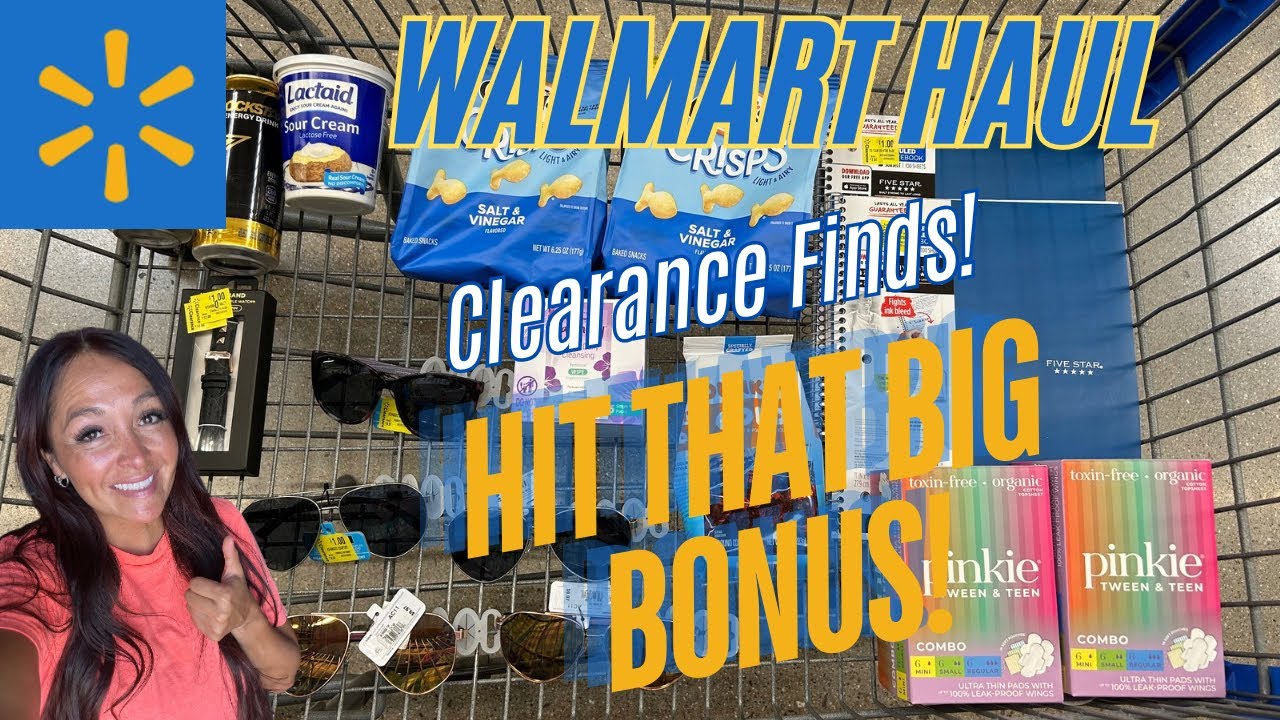 Walmart Coupon Haul! Fun Clearance Finds! Tons of Ibotta Rebates ...