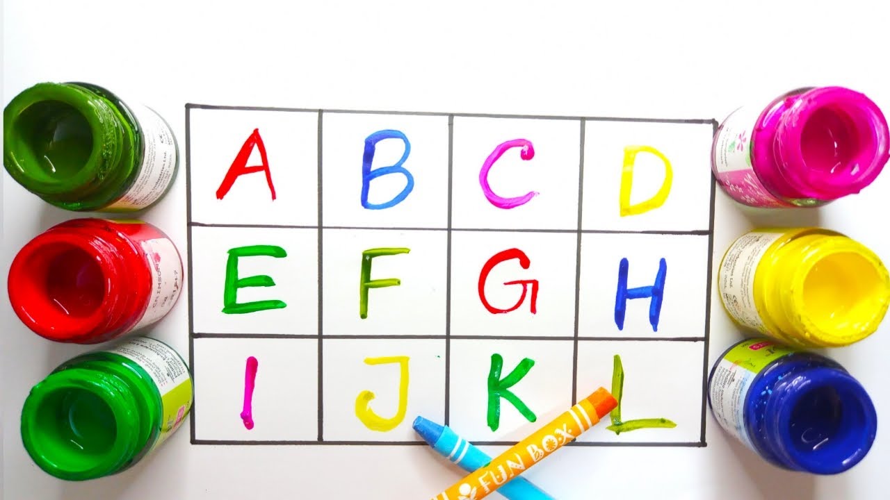 How to write ABCDEF Capital Letters Upper Case Letters Writing English ...