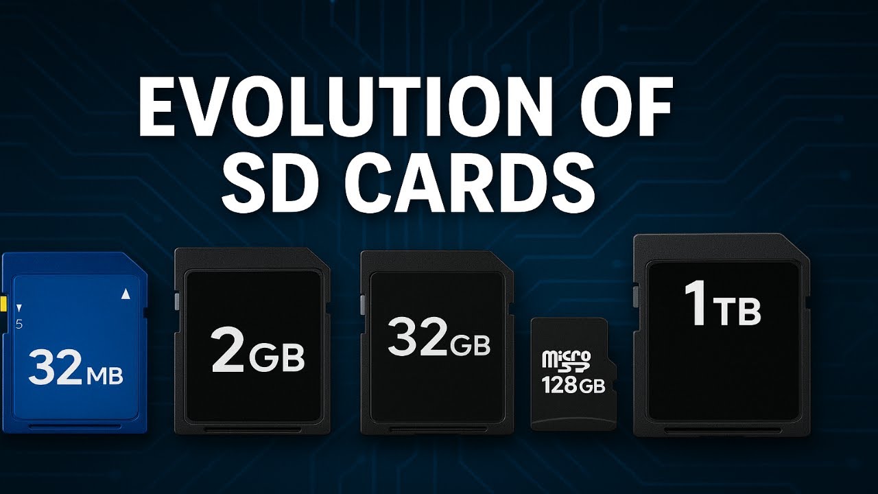 The Evolution of the SD Card: From Megabytes to Terabytes - YouTube