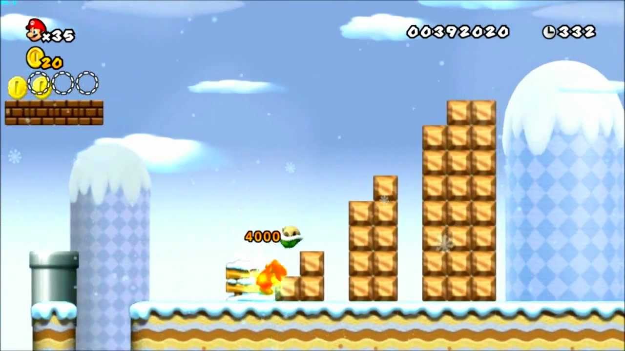 New Super Mario Bros Wii. Retro Remix Walkthrough Part 3 - YouTube