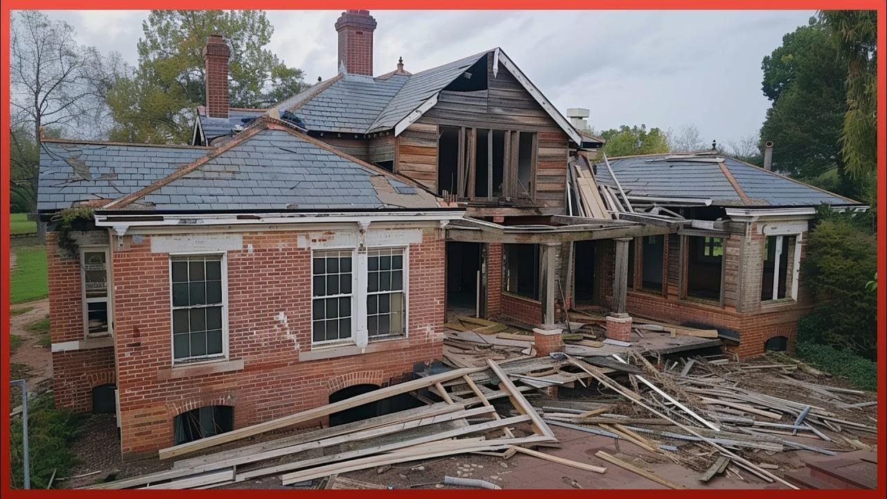 From Abandoned Rehab Center to Amazing Family HOUSE! | Renovation Start ...