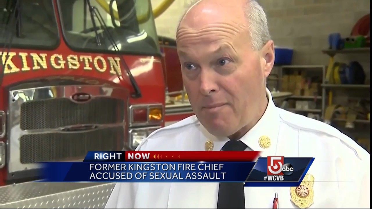 Former fire chief facing assault charge - YouTube