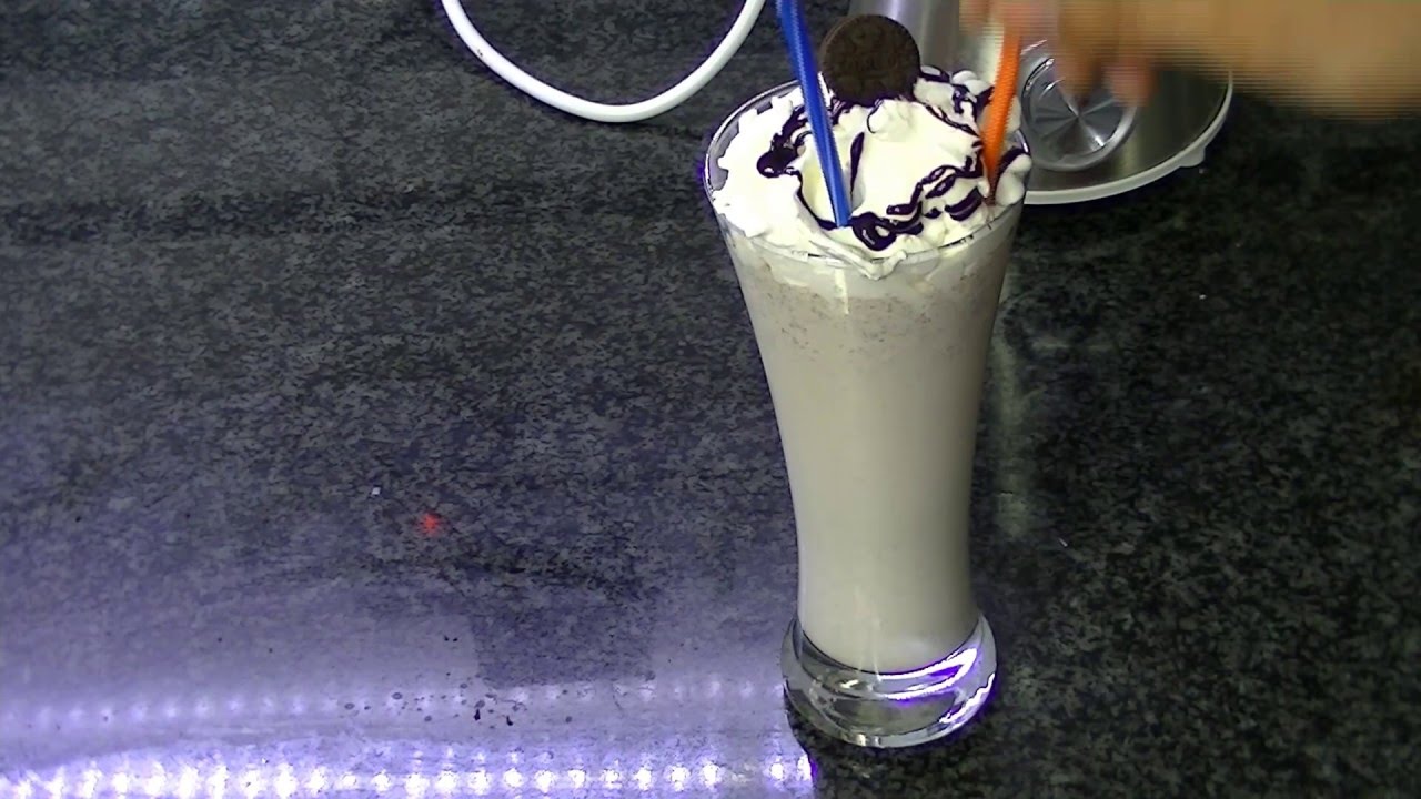 oreo milkshake -batido de oreo que se disfruta en cada sorbo - YouTube
