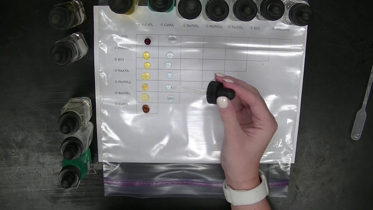 SUPA Precipitate Lab - YouTube