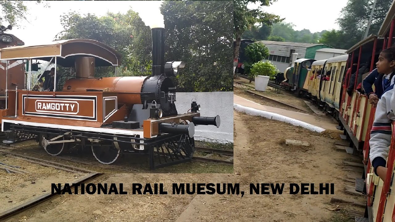 The Great Indian Railways at National Rail Museum with live Steam ...
