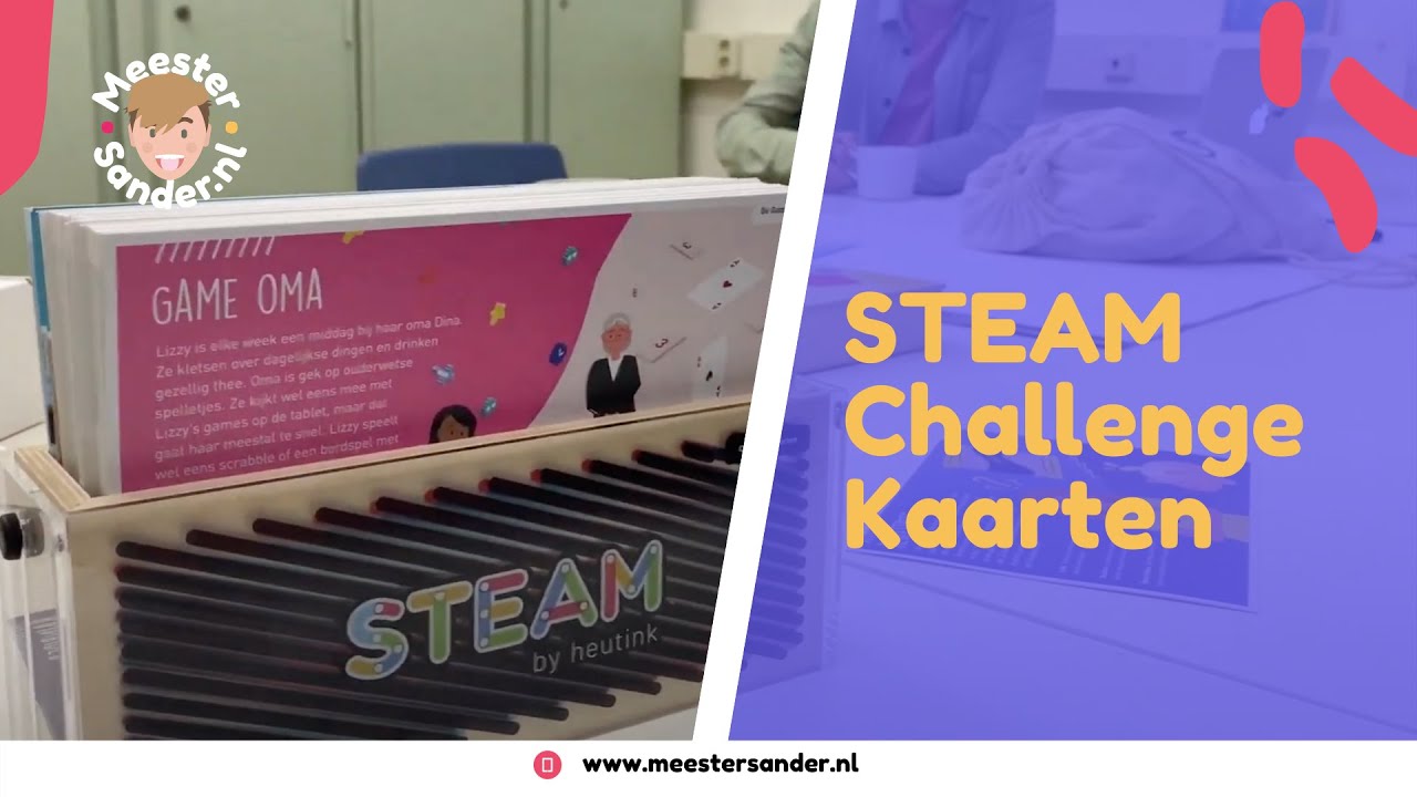 Uitleg STEAM Challengekaarten by Heutink - Op bezoek bij Studio Tast ...