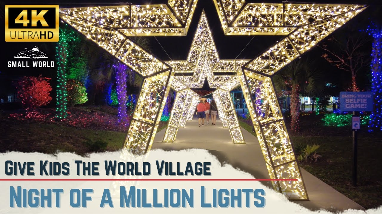 Viewing the Incredible Christmas Lights at Give Kids The World Village ...