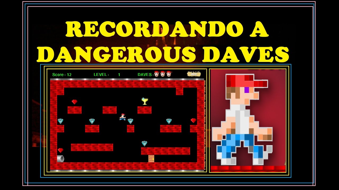 DANGEROUS DAVE PC GAME - YouTube