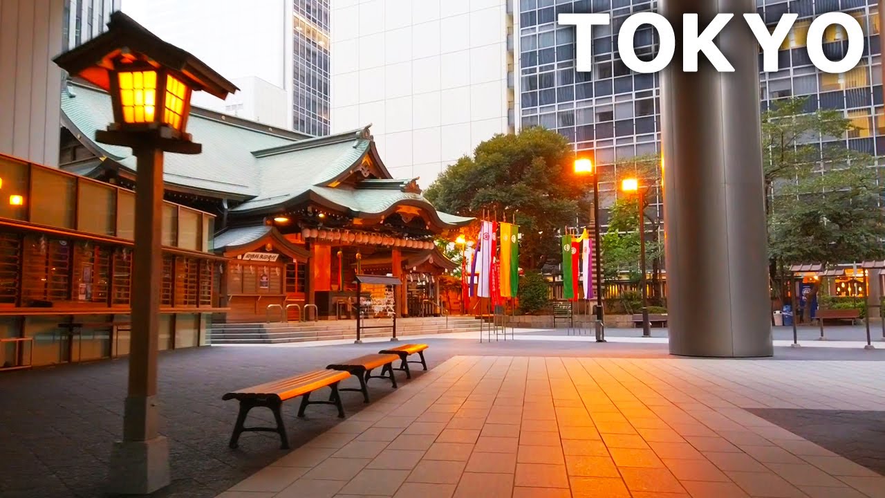 [Tokyo] Toranomon area on Saturday evening (Oct. 2022) - YouTube