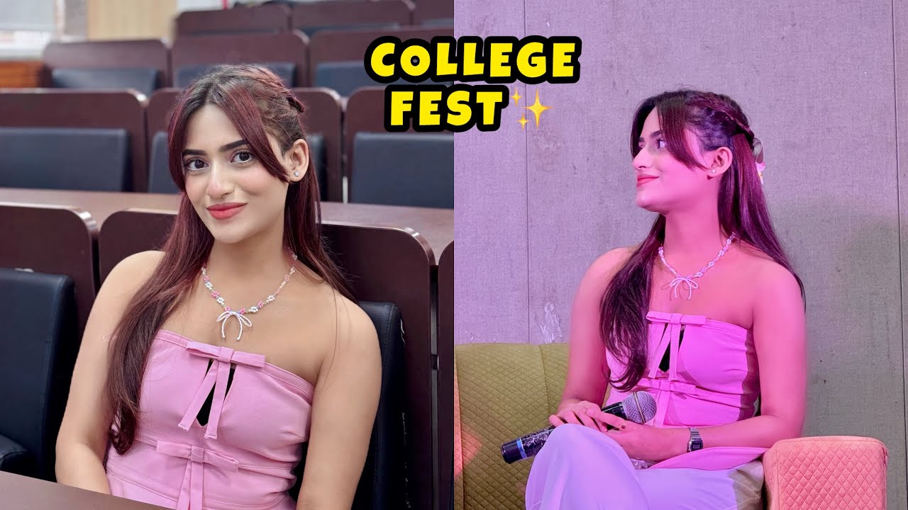 A Day At College | Barbie Look Recreated 💕| SAMREEN ALI VLOGS - YouTube