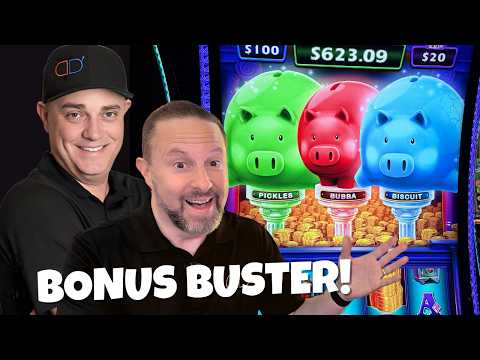 Oscillating Escalator Slot Strategy on Piggy Bankin!